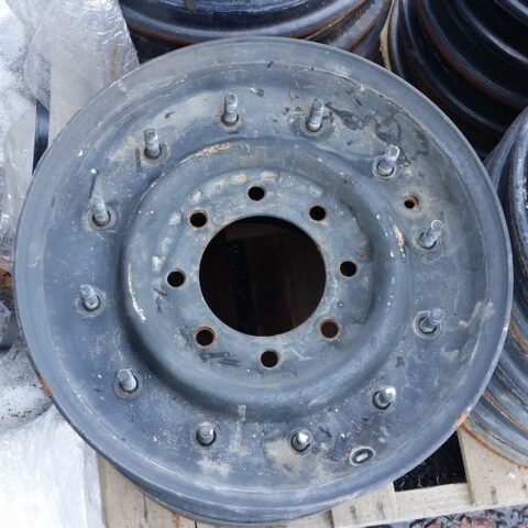 12-Bolt 16.5" x 8.25" Steel HMMWV Wheel, Used (B Grade)